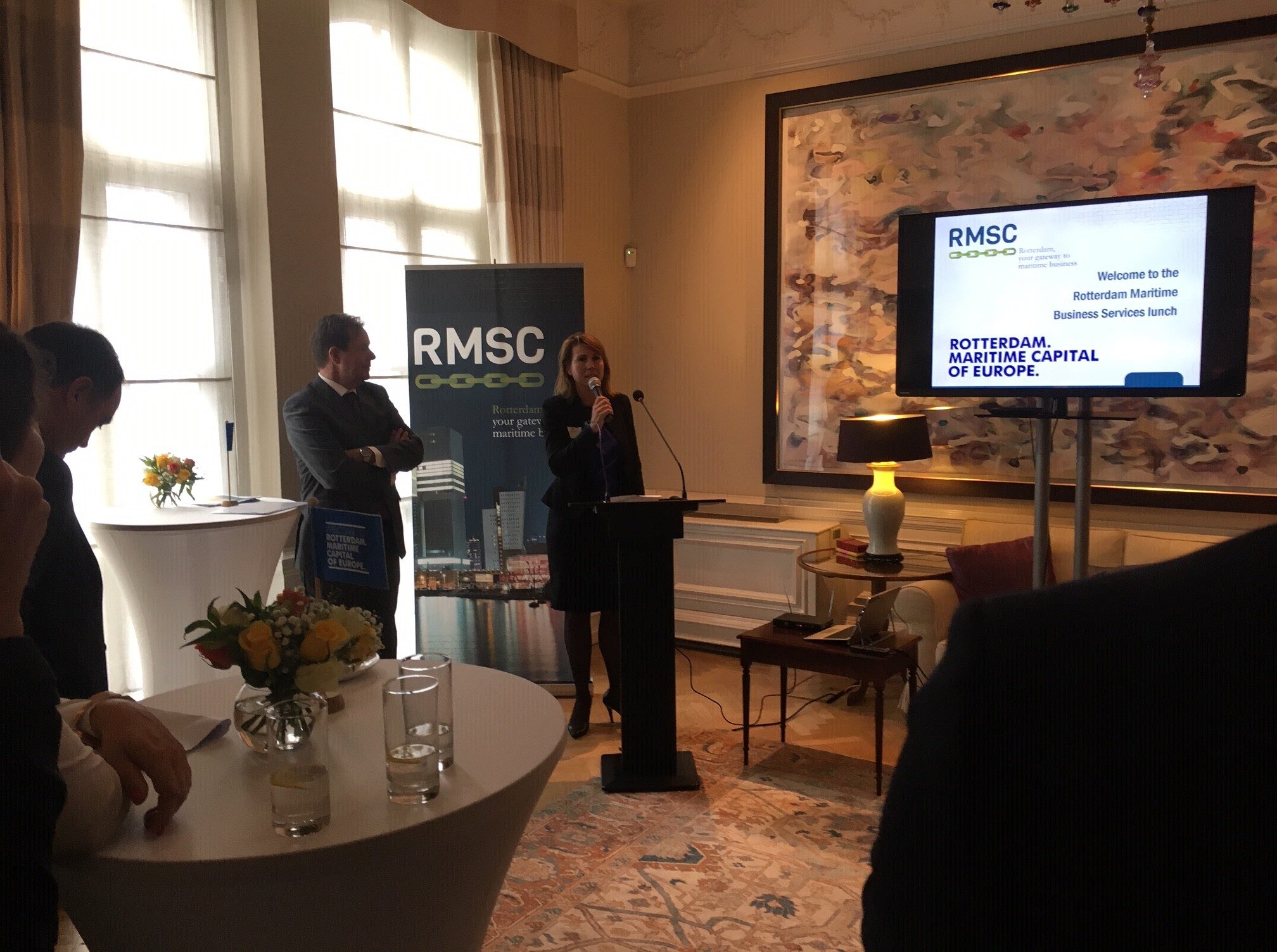 RMSC event in London great success! - Rotterdam Maritime Services Community